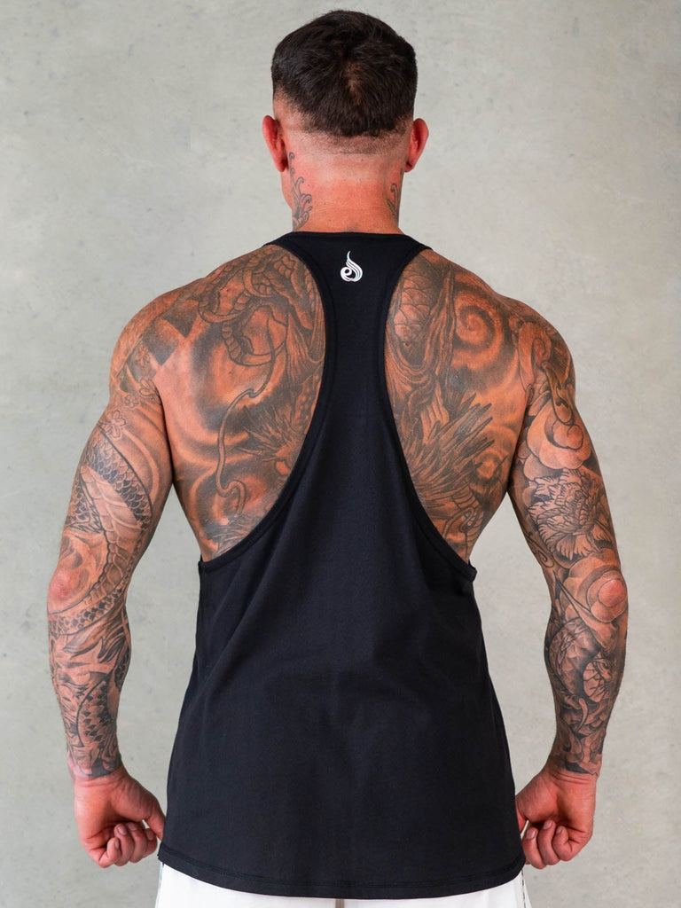 Octane Stringer - Faded Black - Ryderwear