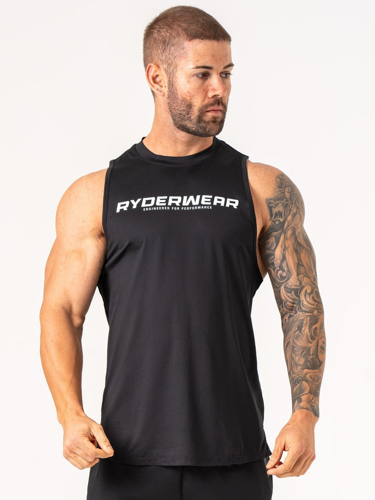 Energy Tank - Black - Ryderwear