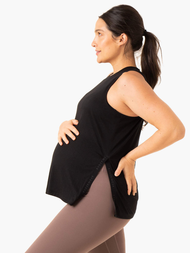 Active Bump Tank - Black - Ryderwear