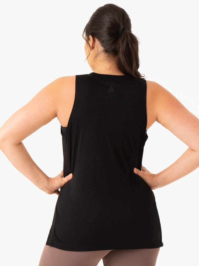 Active Bump Tank - Black - Ryderwear